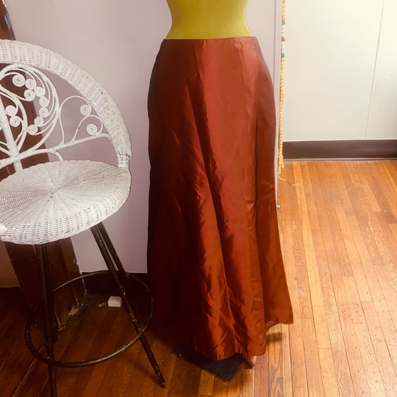 Lazaro | Skirts | Vintage Lazaro Copper Evening Skirt | Poshmark